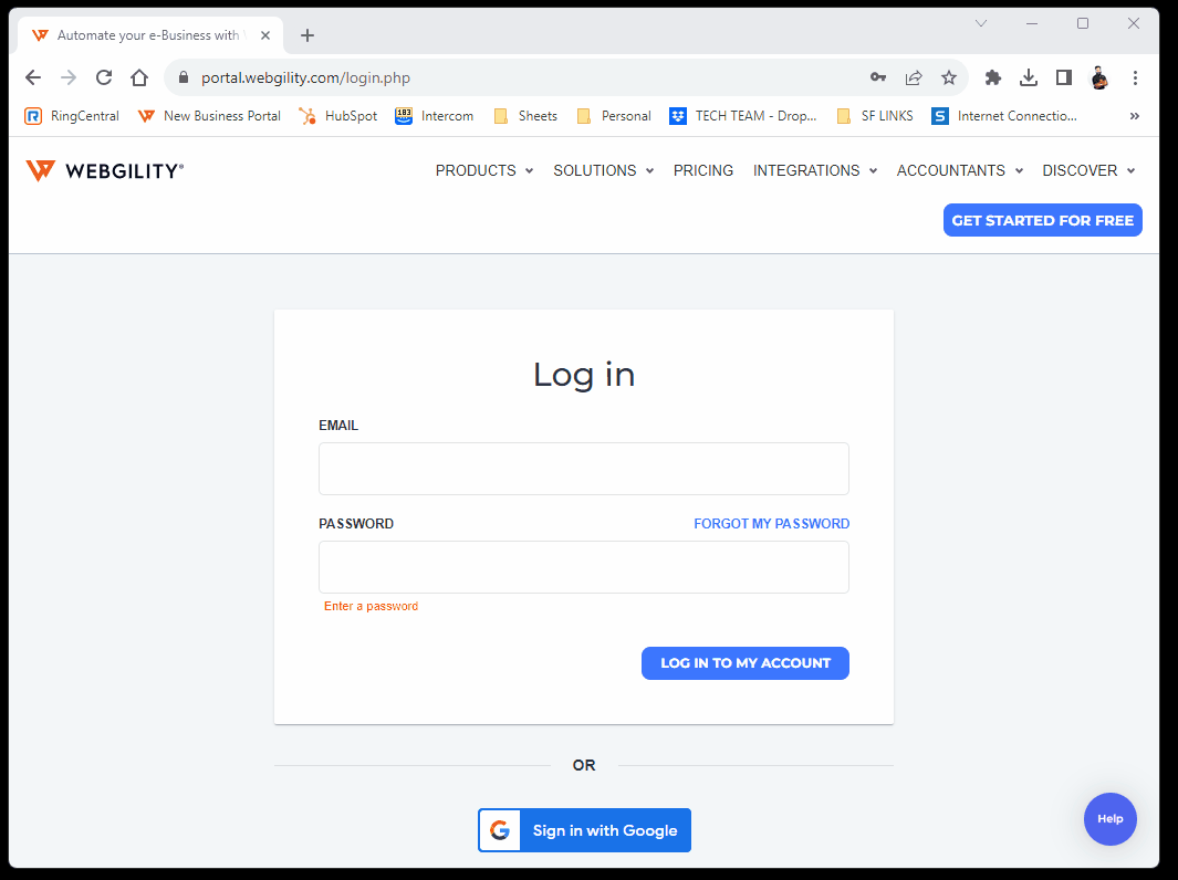 How to Resolve Login Issues in Webgility Desktop